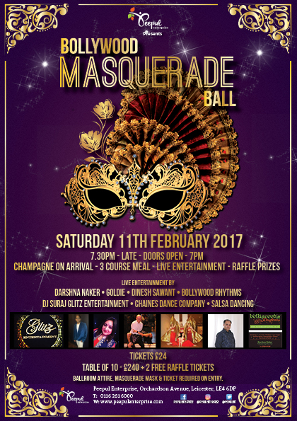 Bollywood Masquerade Ball – Peepul Enterprise
